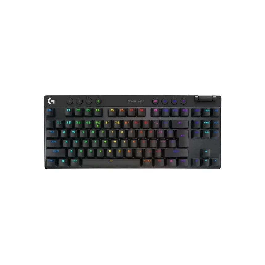 Bežična tastatura Logitech G PRO X TKL Lightspeed Tactile US crna