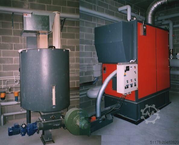 1996 Uniconfort CMT/F 45 Generator tople vode na ivericu / drva
Uniconfort CMT/F 45