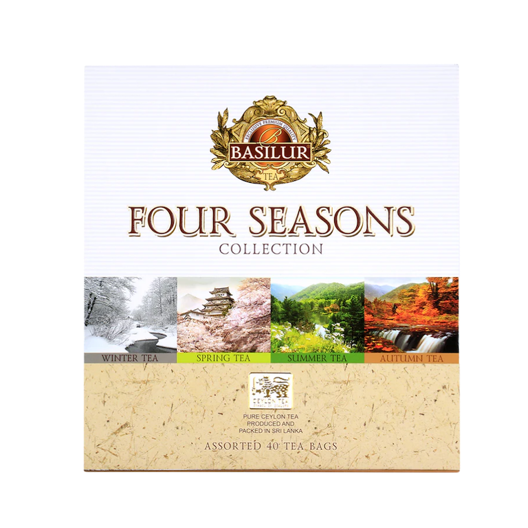 Basilur Four Seasons Collection Assorted- 4 ukusa 40×4