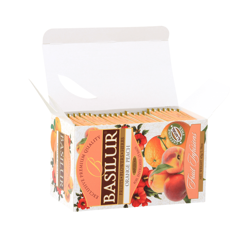Basilur Fruit Infusions – Pomorandza i Breskva 25×1