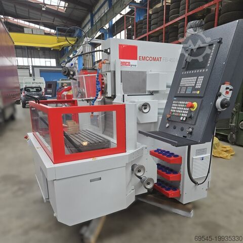 CNC alatarska glodalica
EMCO EMCOMAT FB-450 MC, Sinumerik 828D
