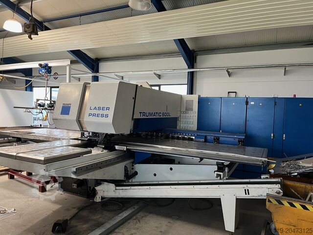 CNC bušilica-laserska mašina Trumpf 600L