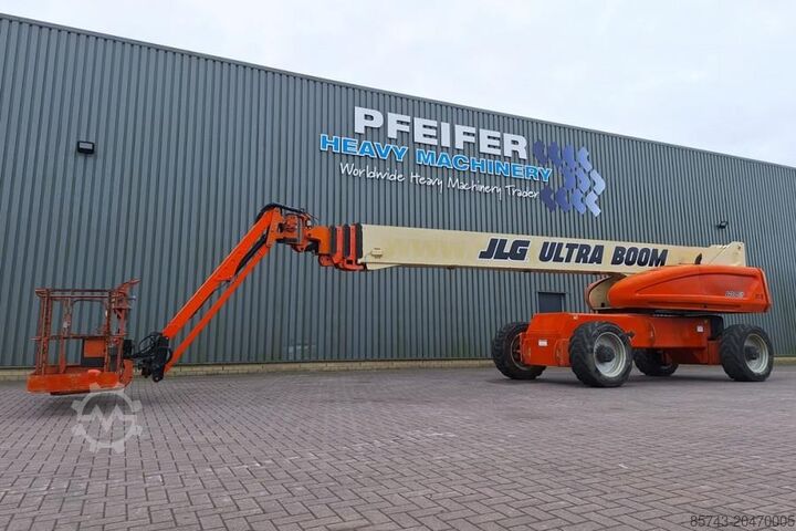 Teleskopska platforma
JLG 1200SJP Diesel, 38.7m Working Height, 23.5m Reach,