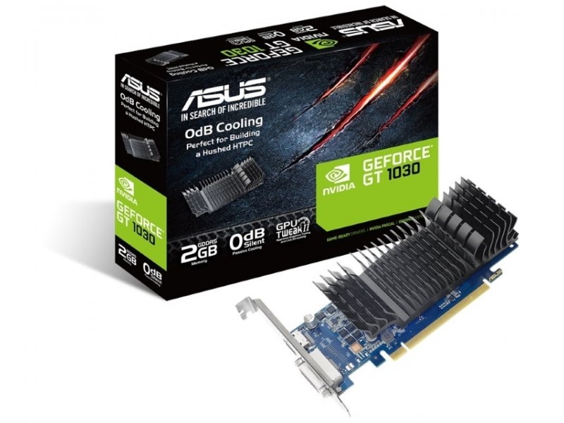 ASUS NVidia GeForce GT 1030 2GB 64bit GT1030-SL-2G-BRK