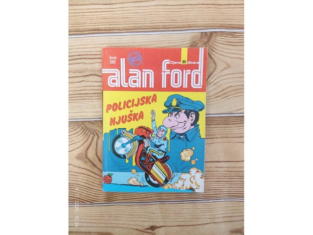 Alan Ford-Policijska njuska,broj 320