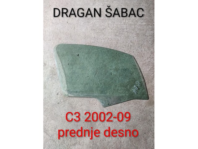 CITROEN C3 staklo prednje desno
