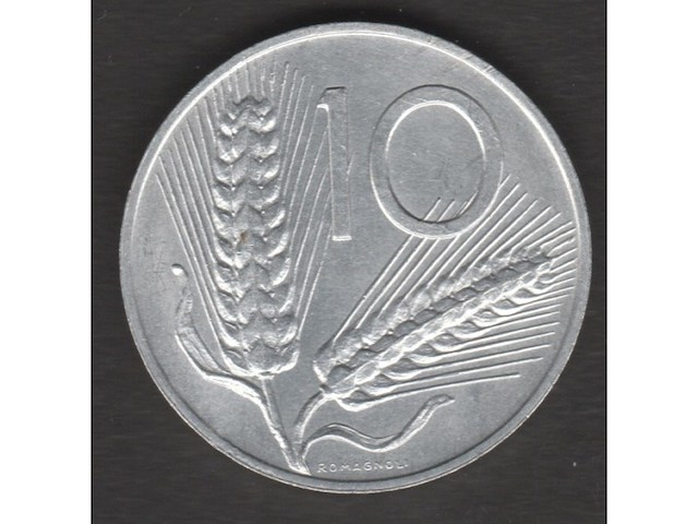 10 Lire - 1967 - Italy, Italija