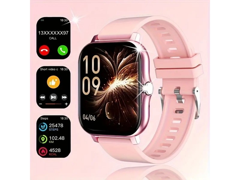 Pink Smart Watch