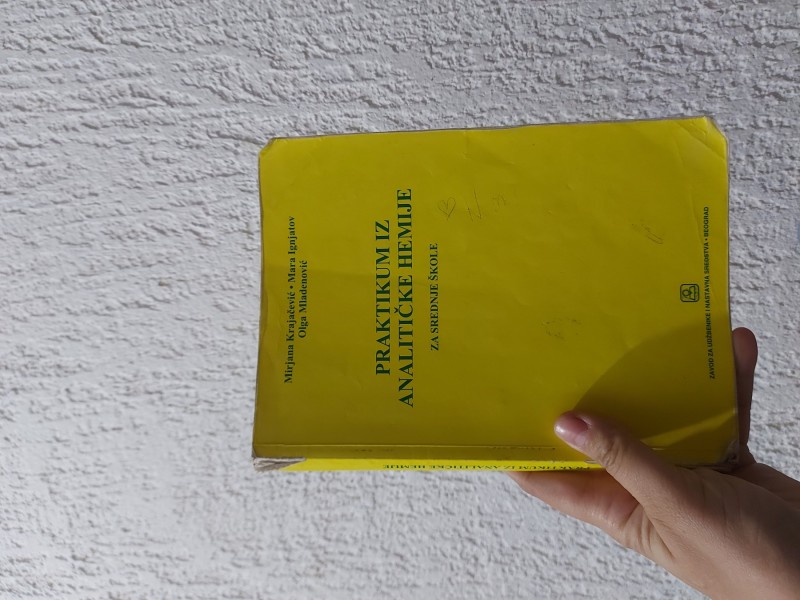 praktikum iz analitičke hemije