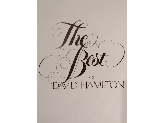 THE BEST OF DAVID HAMILTON