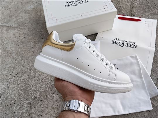 Alexander Mcqueen; White Gold; Nove McQueen Patike