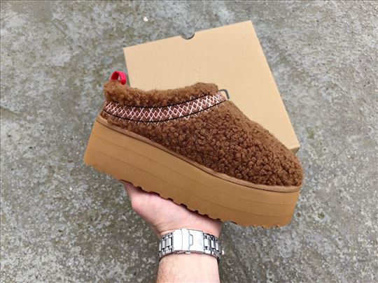 UGG Tazz Slippers, Braid; Ugg Braon Vunene Papuce