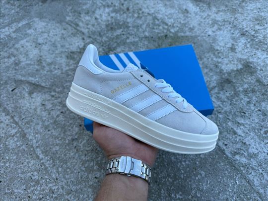 Adidas Gazelle Bold, Grey; Adidas Gazele Patike