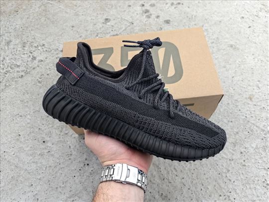 Yeezy 350 Boost V2 Black Reflective; Adidas patike