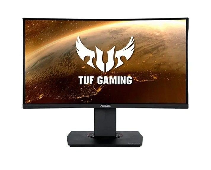 ASUS TUF VG24VQER 23.8"/VA,zakrivljen/1920x1080/180Hz/1ms MPRT/HDMIx2,DP/Freesync/VESA CRNI MONITOR