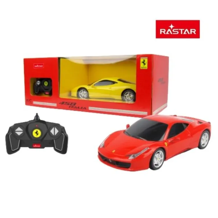 Auto r/c 1:18 ferrari 458 italia
