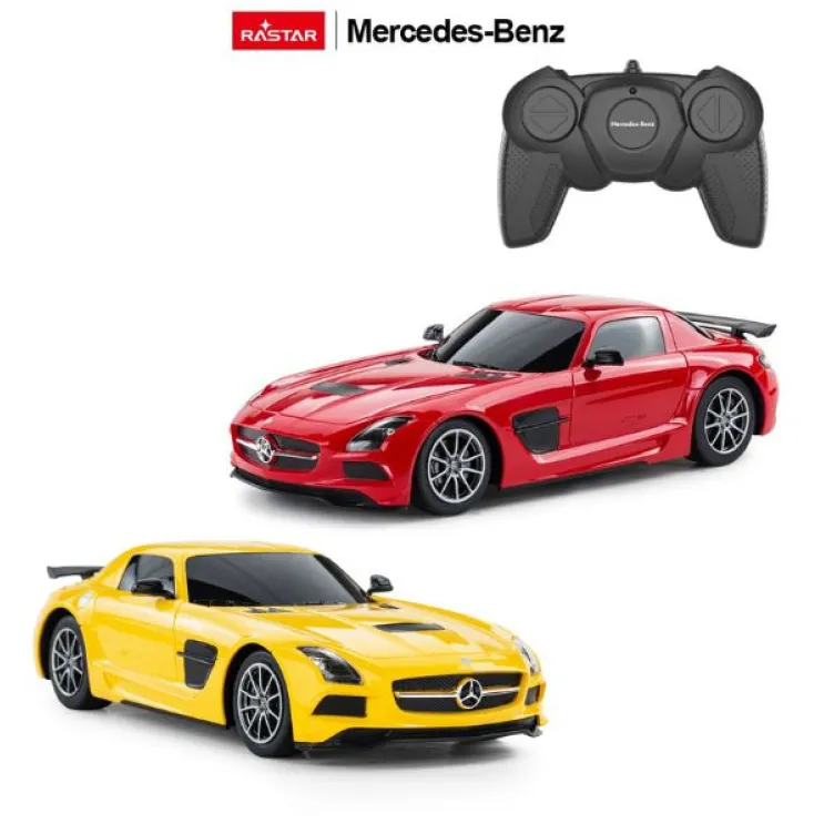 Rastar auto r/c 1:18 mercedes-benz sls amg 54100