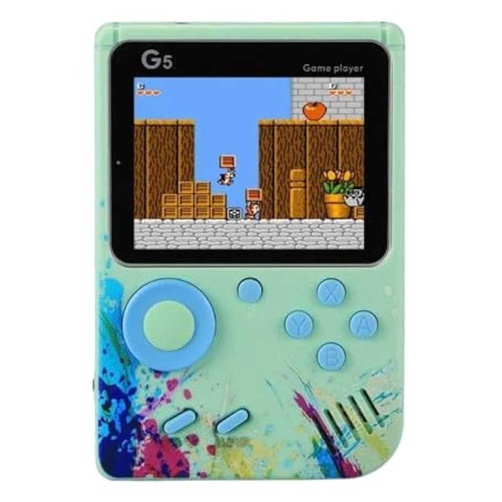 Nikeda Gaming Console - G5 Handheld Console (Green-Blue)
