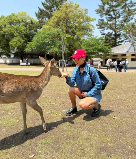 Cropped denim košulja