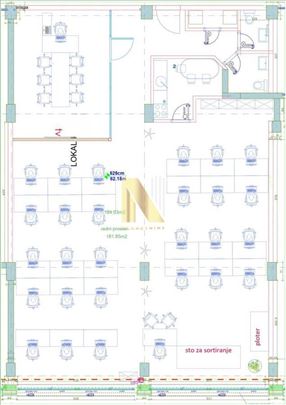 Izdavanje - poslovni prostor - Radnička ulica + ga