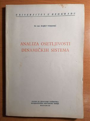 Tomović Analiza osetljivosti dinamičkih sistema