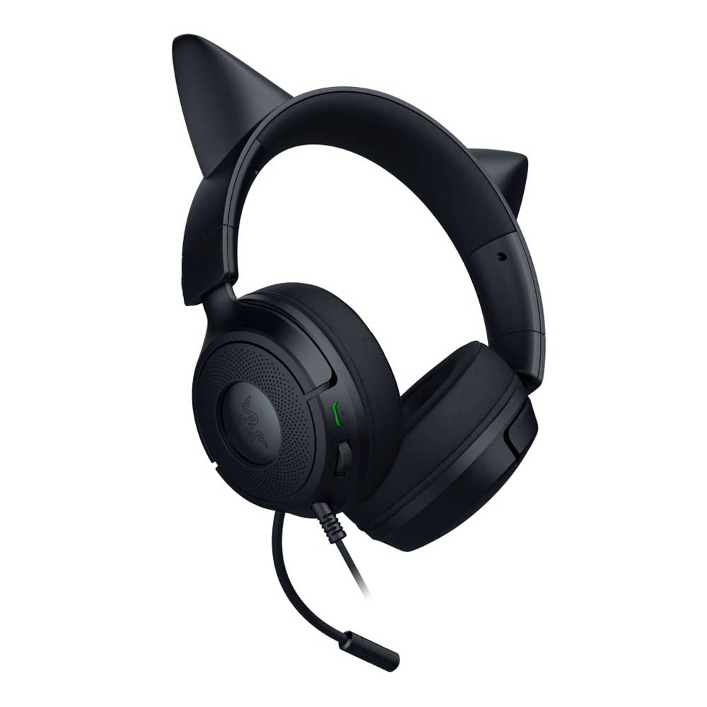Kraken Kitty V3 X - Wired Kitty Headset for Gaming - Black