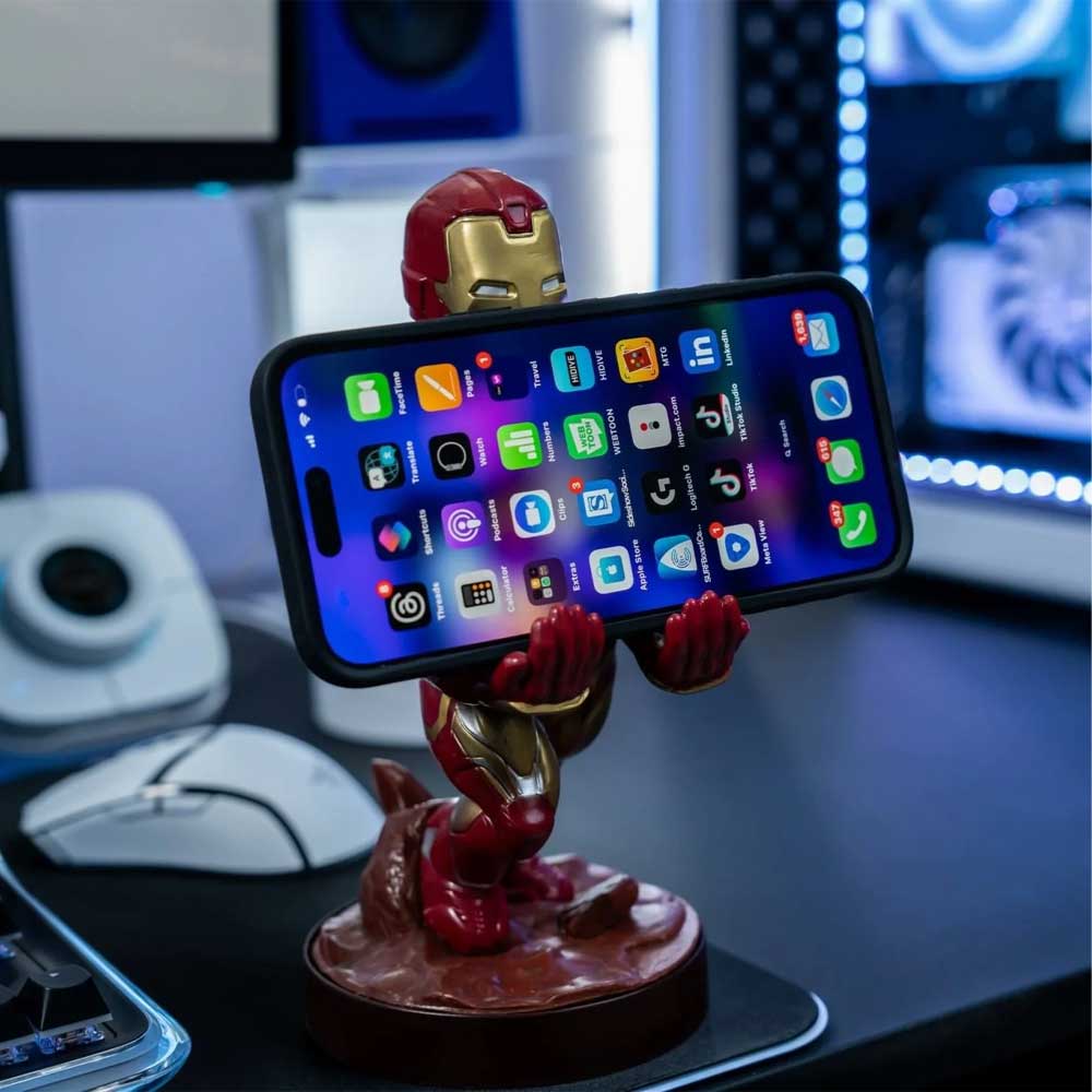 Marvel: Iron Man Cable Guys Controller Holder and Phone Stand