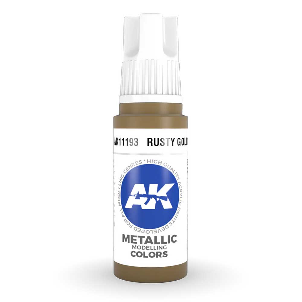 3GEN Acrylic Rusty Gold 17ml