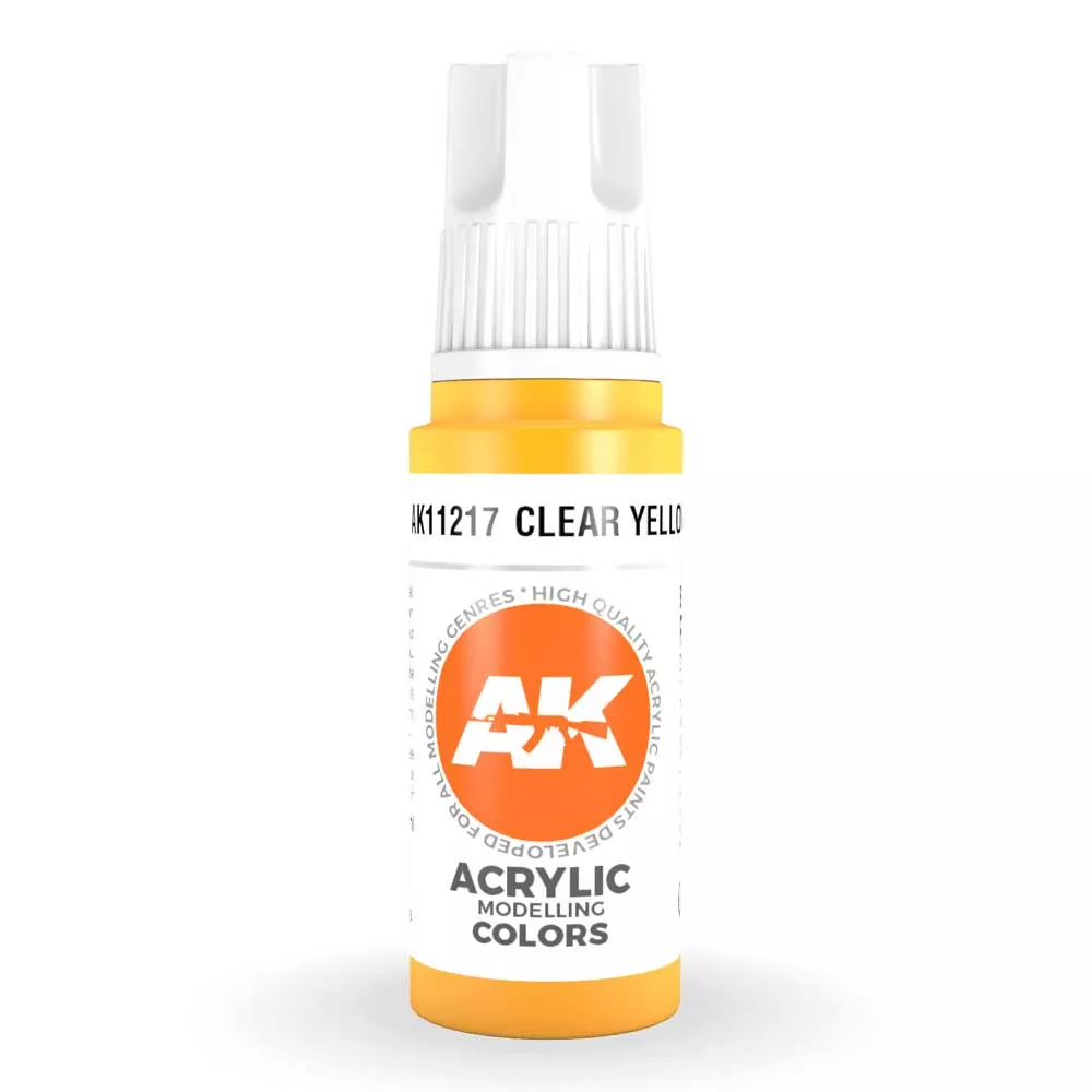 3GEN Acrylic Clear Yellow 17ml