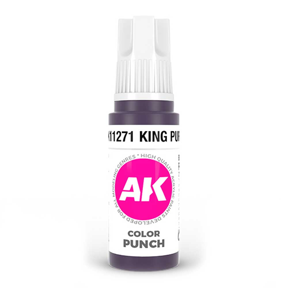 3GEN Acrylic King Purple COLOR PUNCH 17 ml
