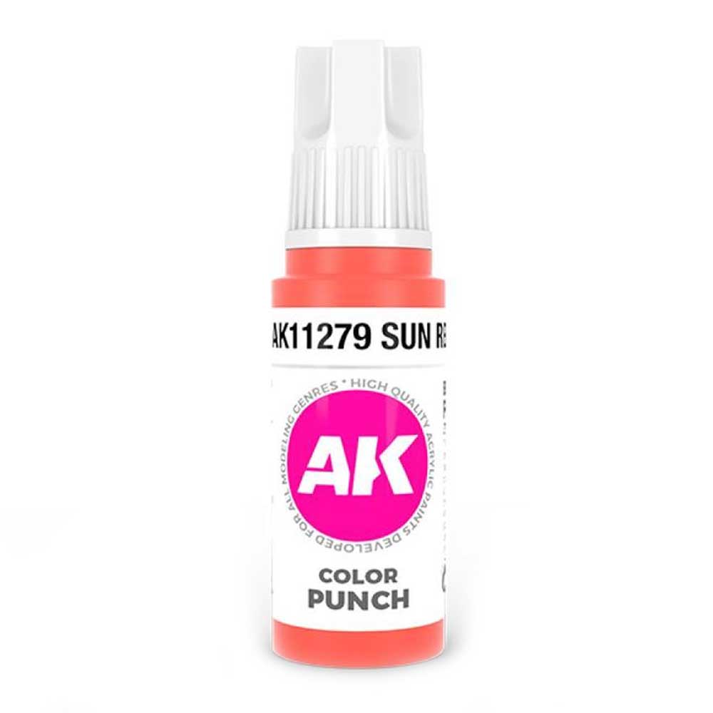 3GEN Acrylic Sun Red COLOR PUNCH 17 ml