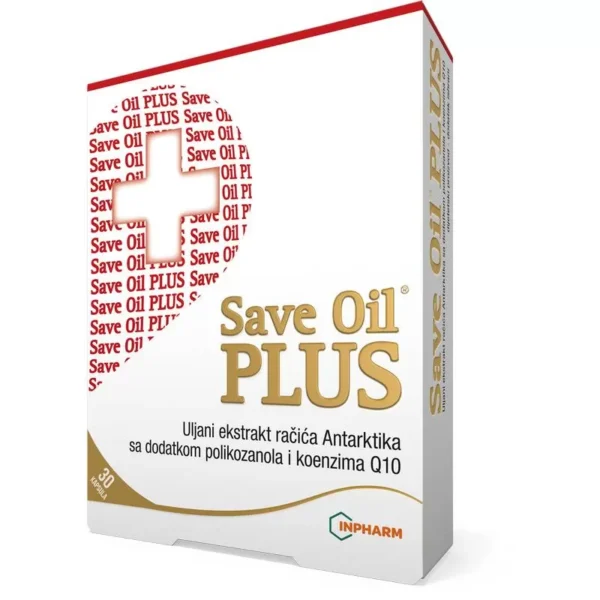 Save Oil Plus (ulje krila + Q10) kapsule, 30kom