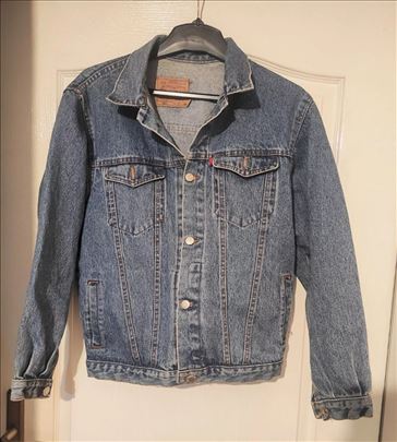 Vintage Levis Muška Teksas Jakna WPL 429 W35 L32