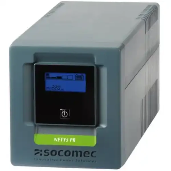 UPS Socomec NeTYS PR-MT 1000VA 700W 230V 50 60Hz AVR, Sine wave, LCD, RJ45 zaštita, USB