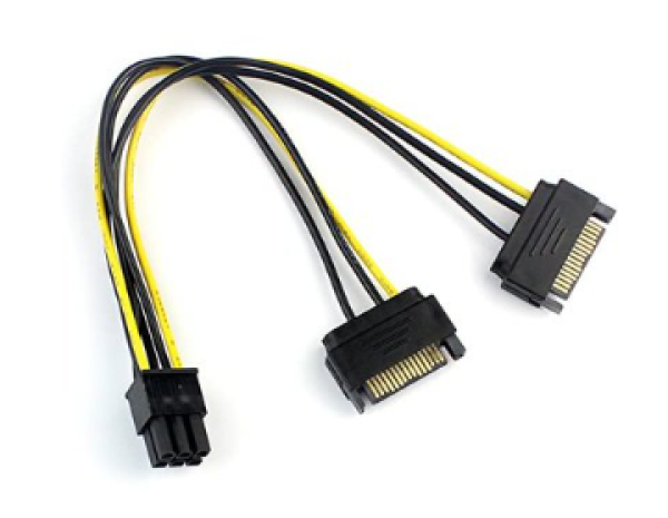 Kabl E-Green 2x SATA - VGA 6pin
