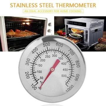 STAINLESS STEEL THERMOMETER FOR GRILL LID