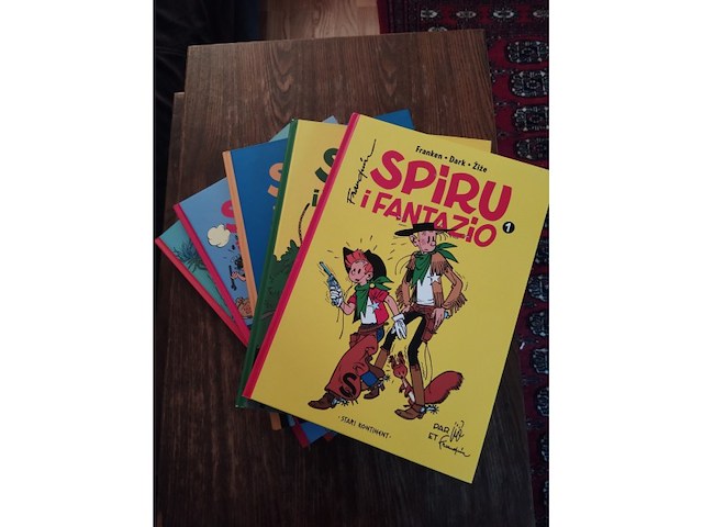 Spiru i Fantazio Integrali 1-5, Andre Franquin