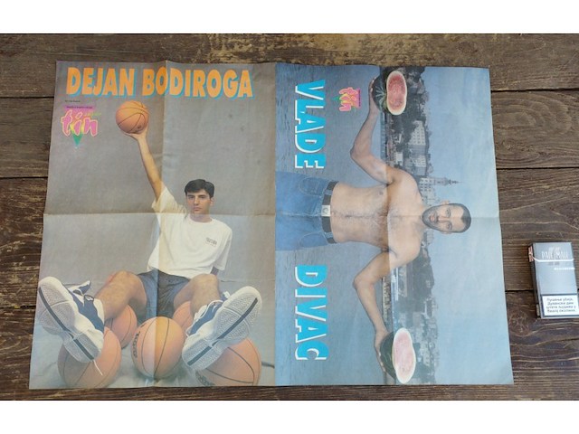 POSTER BODIROGA I DIVAC