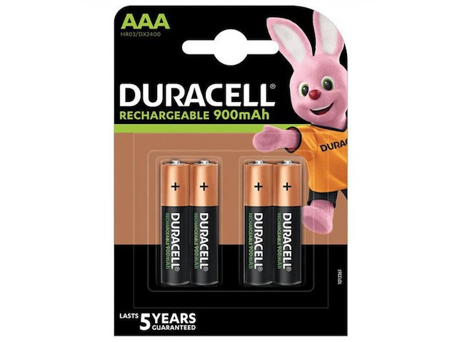 Originalne Punjive Duracell AAA baterije 1.2V/900mAh