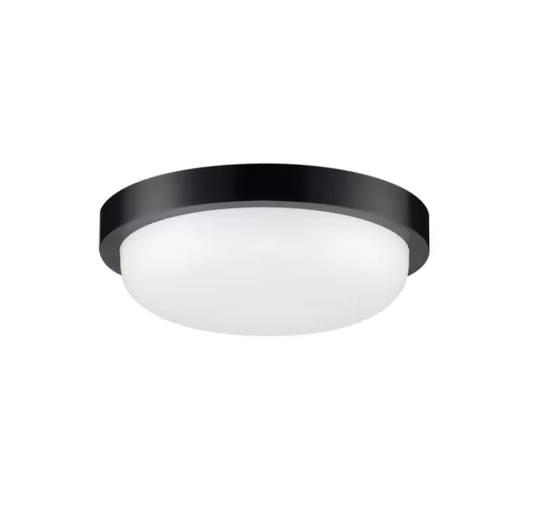 REO plafonska svetiljka LED 19W 220–240V 1636 lm 3000K IP65 crna Nova Luce