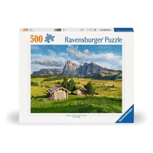 Ravensburger puzzle (slagalice) - Dolomiti, idila Siusi