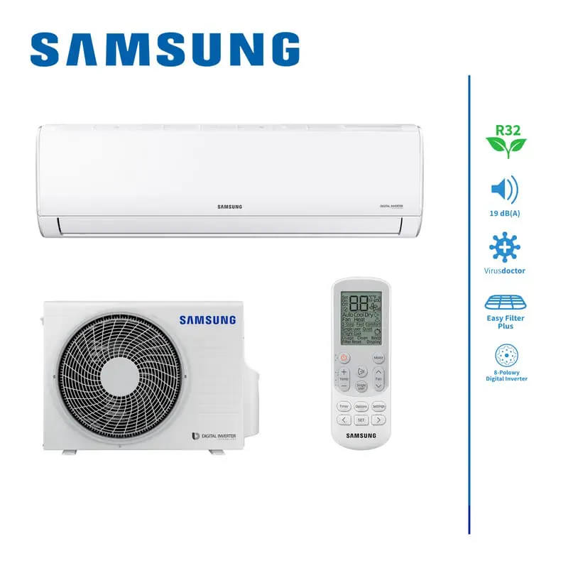 SAMSUNG Inverter klima uređaj AR28BXHQASINEU serija AR35 24.000 BTU