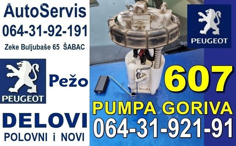 Pežo 607 PUMPA GORIVA Peugeot