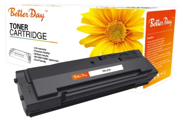 BETTERDAY Toner P2200/P2500/M6500, PA-210, PA210, Zamenska kaseta za Pantum 1.6k, Crni