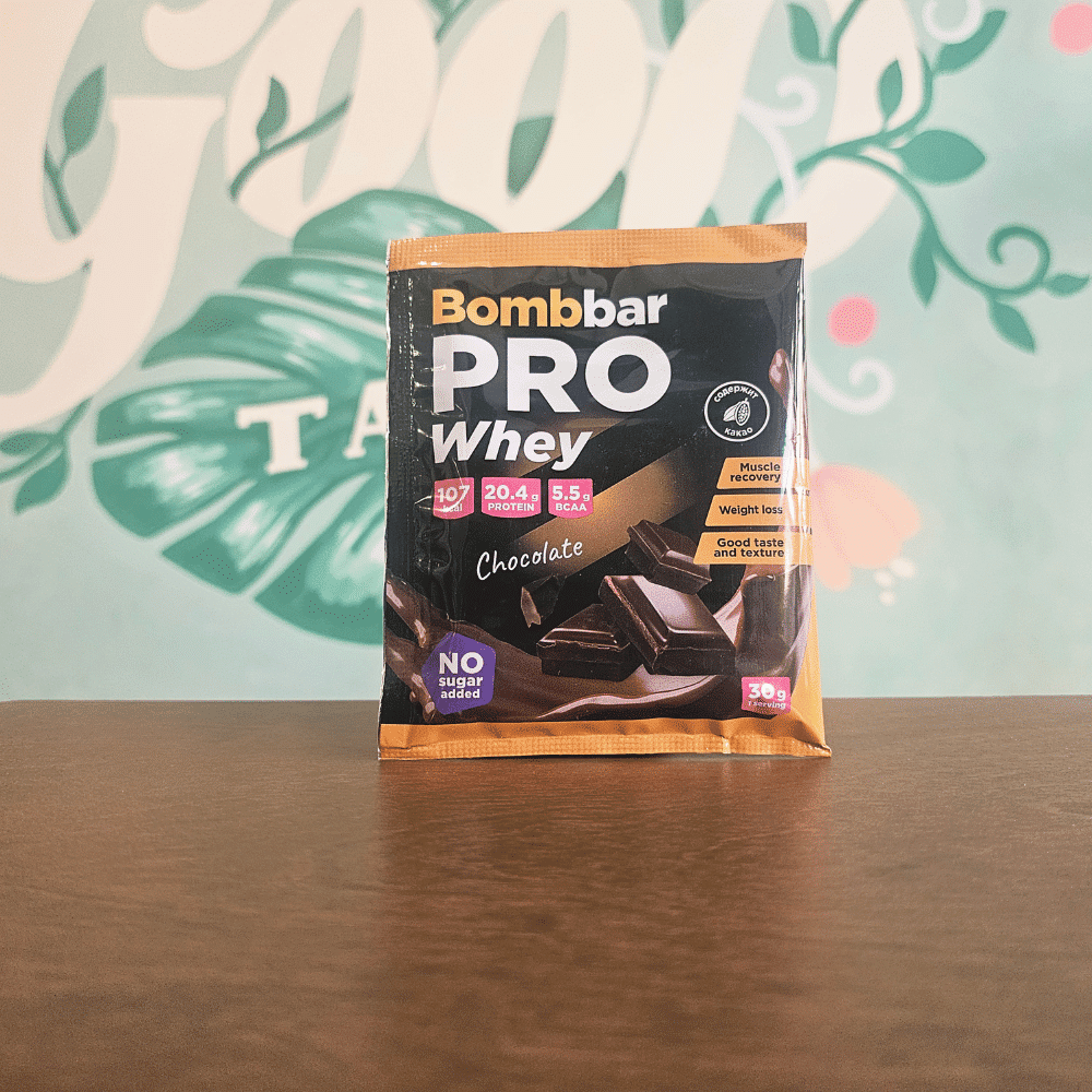 Bombbar – Whey protein – Čokolada 30g