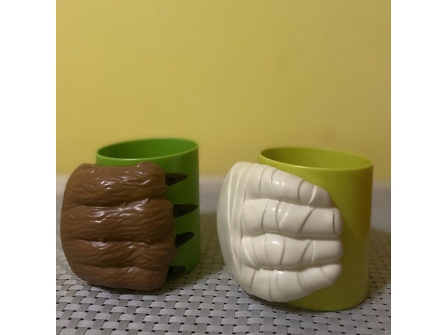 Vukodlak i mumija - dekorativne čaše