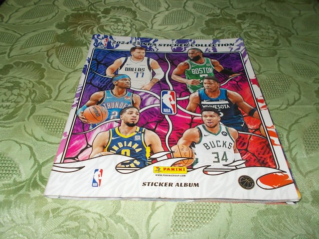 NBA 2024-25 Sticker Collection - album sa 146 slicica
