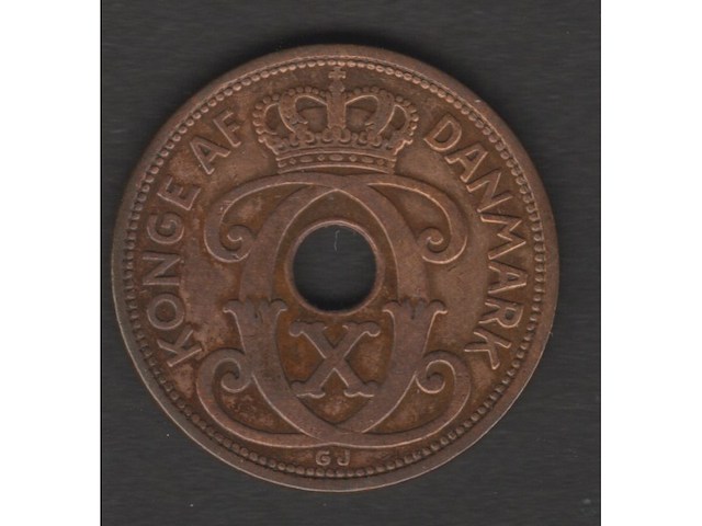 5 Øre - 1929 - Denmark, Danska