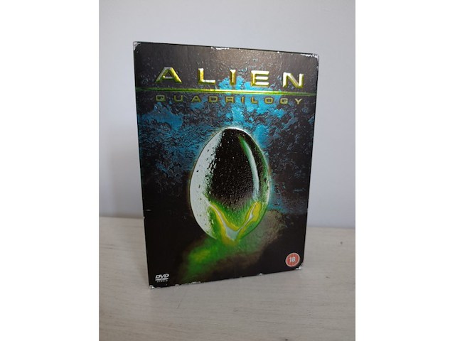 Alien Quadrilogy Box Set DVD