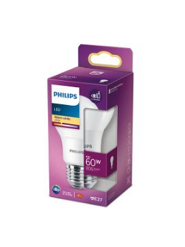 Philips LED sijalica 8W (60W) A60 E27 WW 2700K FR ND 1PF/10ID: EK000735316